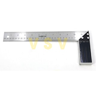 Jual HASSTON Siku tukang 12" 3910-001/ Carpenter square / Penggaris siku | Shopee Indonesia