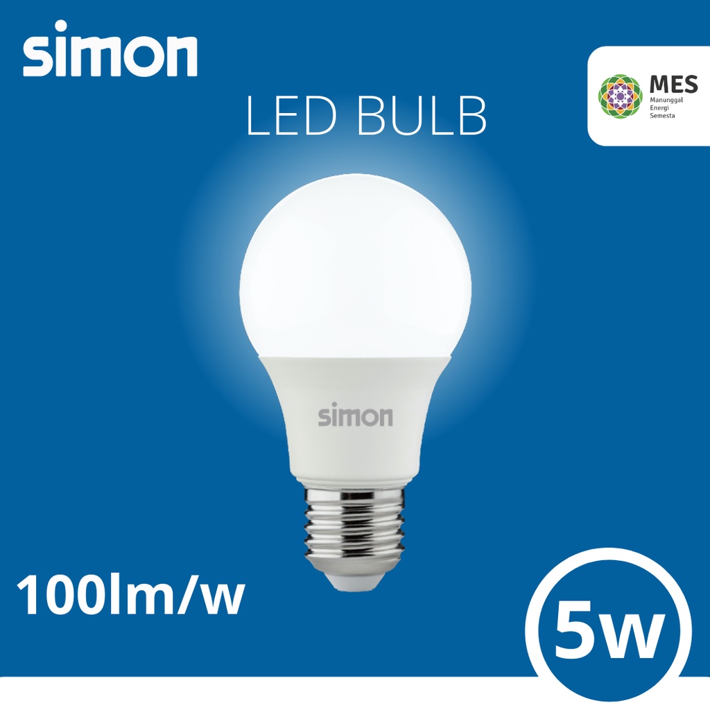 Jual LAMPU LED SIMON 5W 6500K | Shopee Indonesia