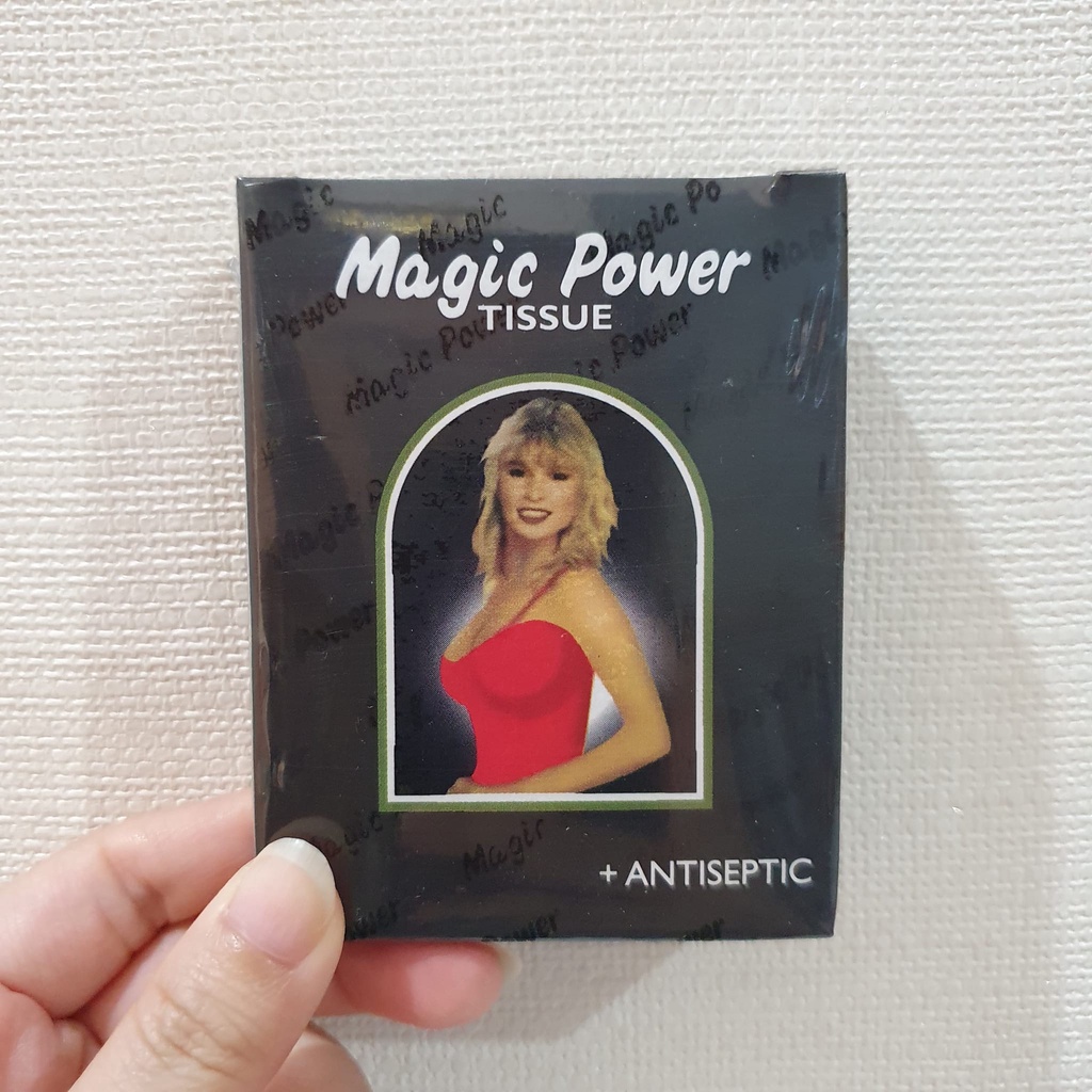 Jual Tissue Tisu Magic Power Classic Antiseptik 1 Dus isi 6 sachet ...