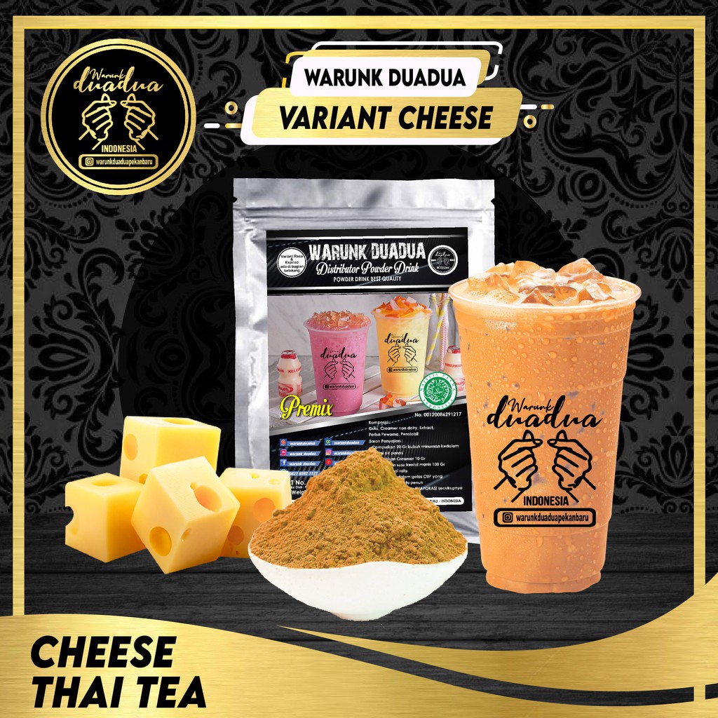 Jual CHEESE THAI TEA 1kg / Bubuk Minuman Premix Rasa Cheese Thai Tea ...