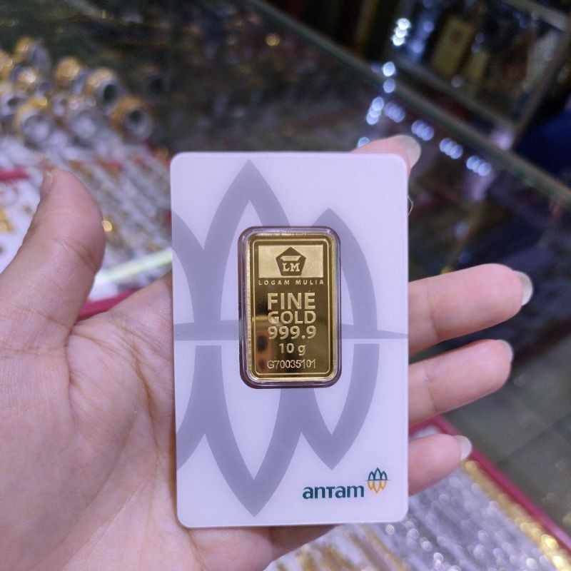 Jual logam mulia antam reivented 10gr | Shopee Indonesia