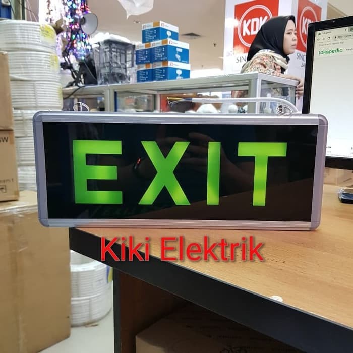Jual Lampu Exit Emergency / Lampu Darurat / Emergency Exit ( POLOS ... Jual Lampu Exit Emergency / Lampu Darurat / Emergency Exit ( POLOS ...
