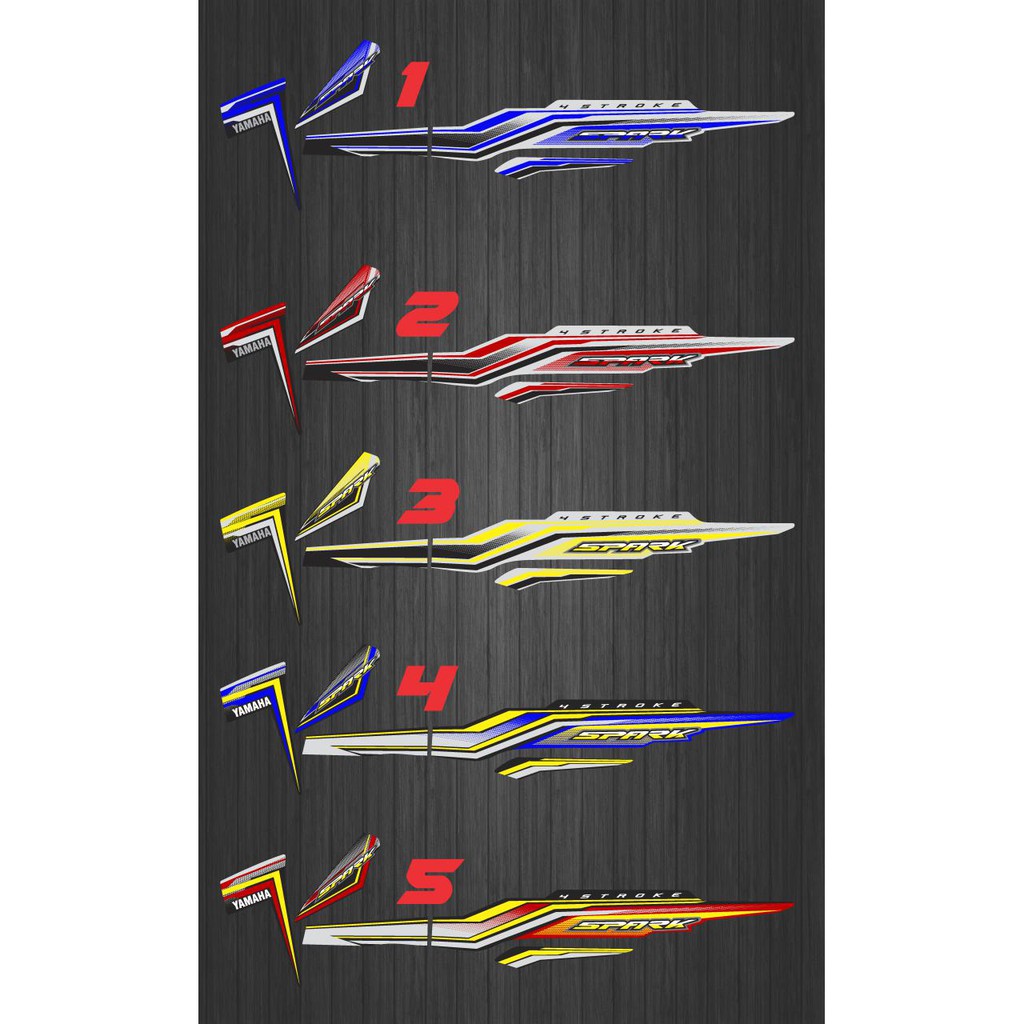 Jual STIKER STRIPING DECAL VEGA R NEW GRAFIS RDW 01 | Shopee Indonesia