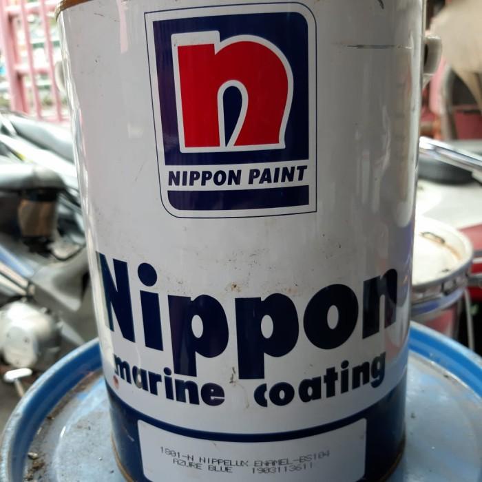 Jual Ochieofc Sale!!! Cat Kapal Merk Nippon Marine Warna Biru Tua /Nippon Azure Blue | Shopee ...