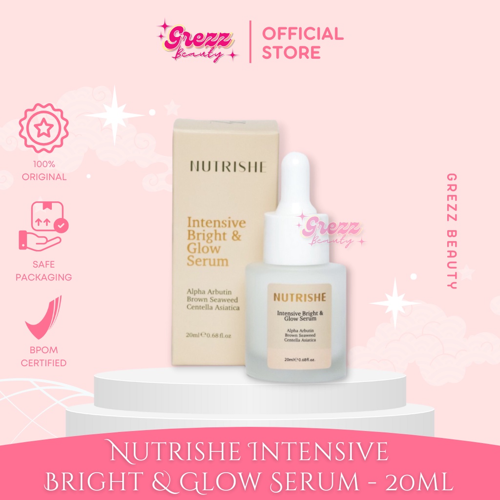 Jual Nutrishe Intensive Bright & Glow Serum 20ml | Shopee Indonesia
