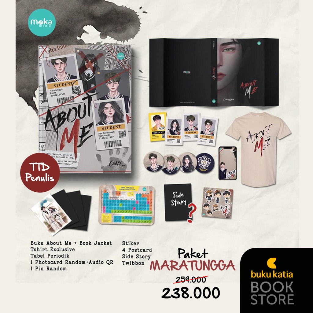 Jual About Me; Novel Not Me - Caaay_ | Shopee Indonesia