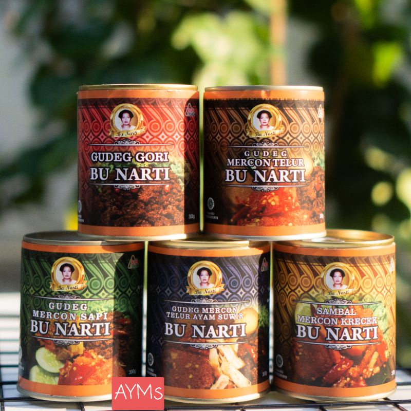 Jual Gudeg Mercon bu Narti-Gudeg kaleng 300g- Gudeg khas oleh oleh ...