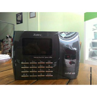 Jual Fingerprint Solution X100C Mesin Absensi Sidik Jari For Kantor ...