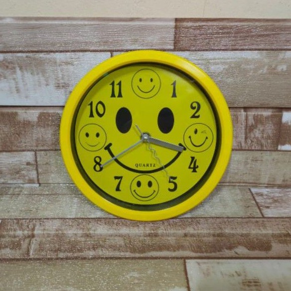 Jual Jam dinding emote smiley emoticon lucu unik | Shopee Indonesia