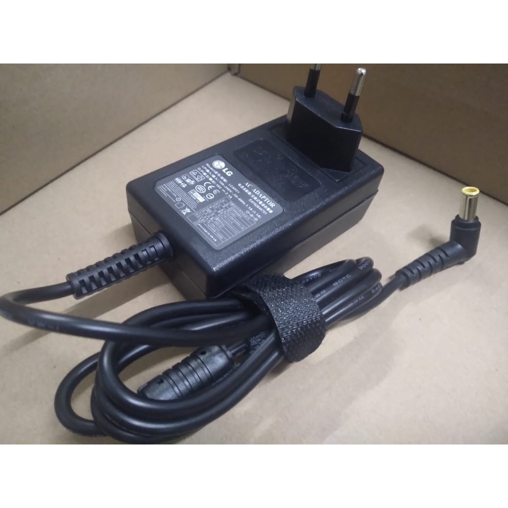 Jual Adaptor TV Monitor LCD LED LG 19V-1.7A LED TV Bulet Jarum Colokan ...