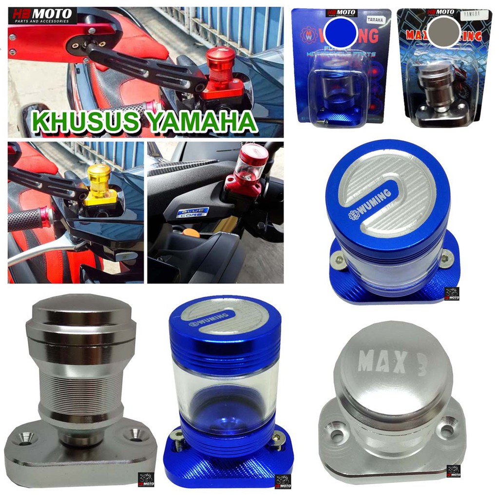 Jual Tabung Minyak Rem model Yamaha / Tempat Oli Master Rem / Tutup ...