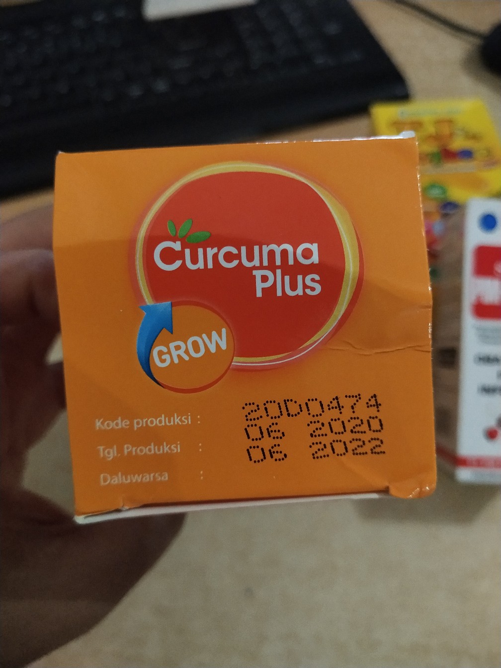 CURCUMA PLUS GROW EMULSION 200ml rasa jeruk/nafsu makan anak | Shopee ...