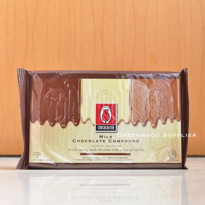 Jual Tulip Milk Chocolate Compound 1KG | Shopee Indonesia