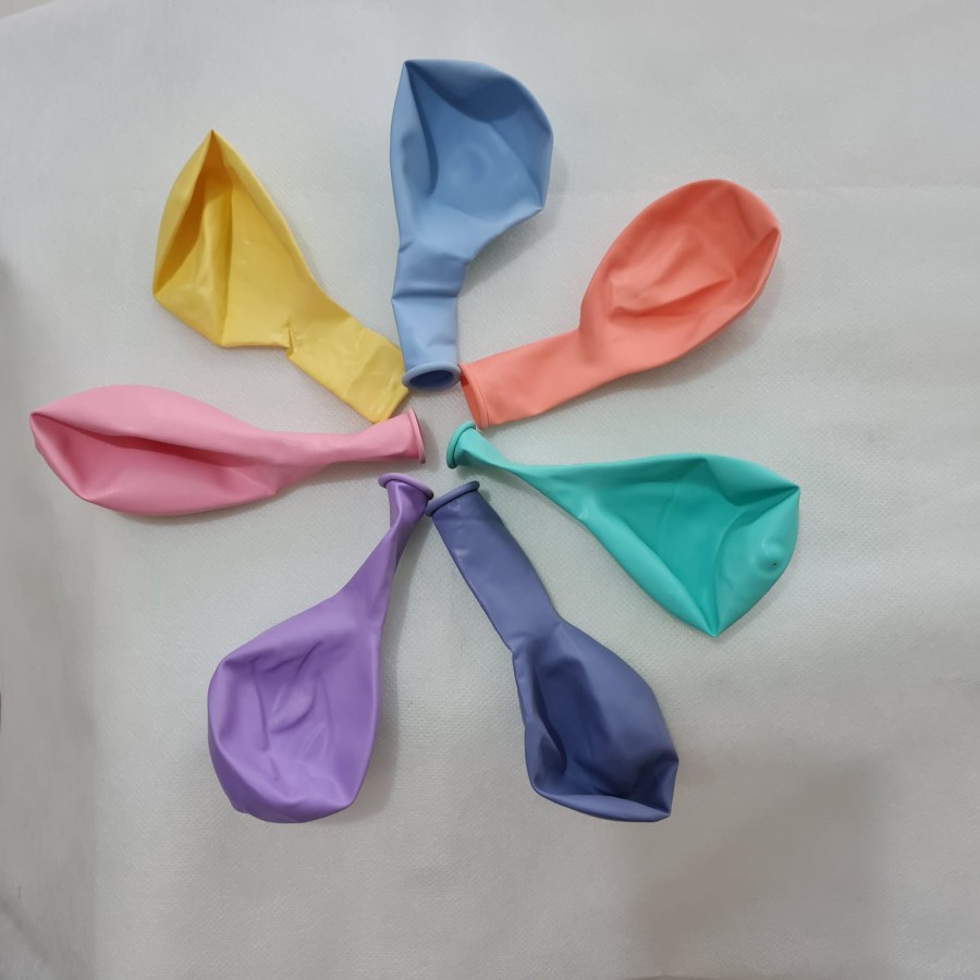 Jual Balon Karet Pastel 12 inch / Balon Hias / Dekorasi Ulang Tahun ...