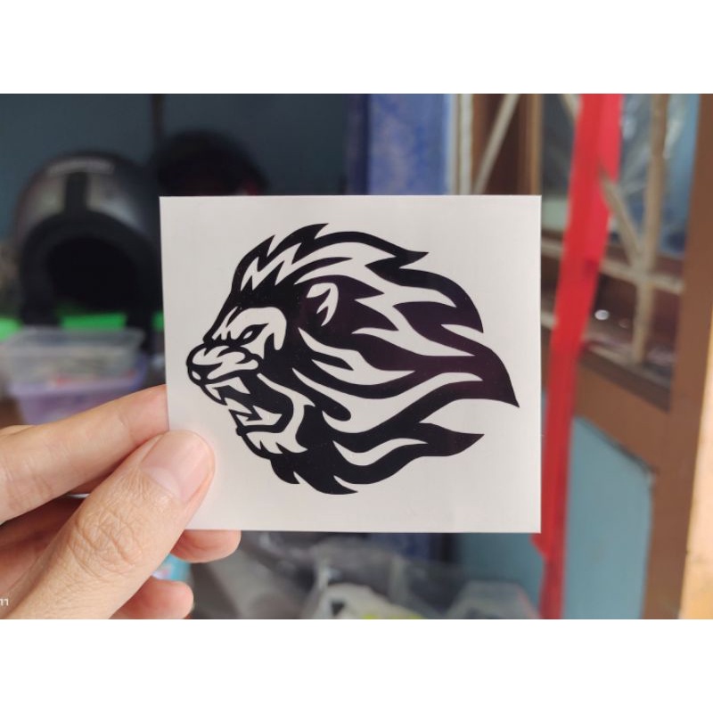 Jual stiker singa custom cutting stiker murah | Shopee Indonesia