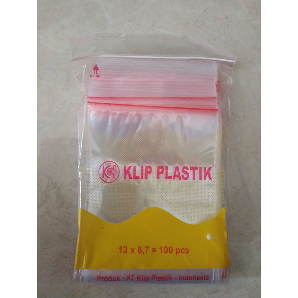 Jual Plastik Klip atau Ziplock Ukuran 13x8.7 cm atau 8.7x13 cm | Shopee ...