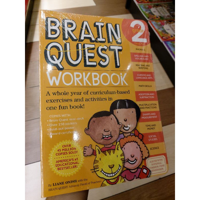 Jual Brain Quest Workbook : Grade 2 | Shopee Indonesia