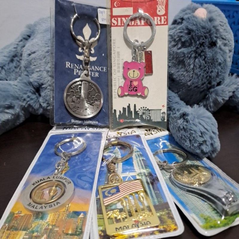 Jual Cenderamata Malaysia Penang Singapore Oleh Oleh Gantungan Kunci ...