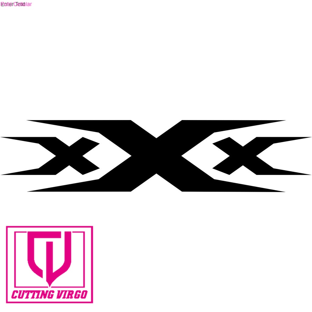 Jual Cutting Stiker Triple X Auto 1 Xxx Shopee Indonesia