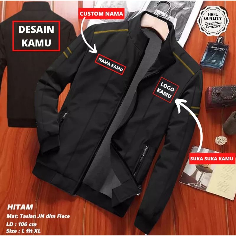 Jual JAKET CUSTOM SUKA SUKA / JAKET CUSTOM SENDIRI // OJOL /ORGANISASI ...