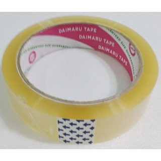 Jual Solatip Lakban OPP Daimaru 1/2 inch, 1 Inch, 2" Inch bening dan 2 ...