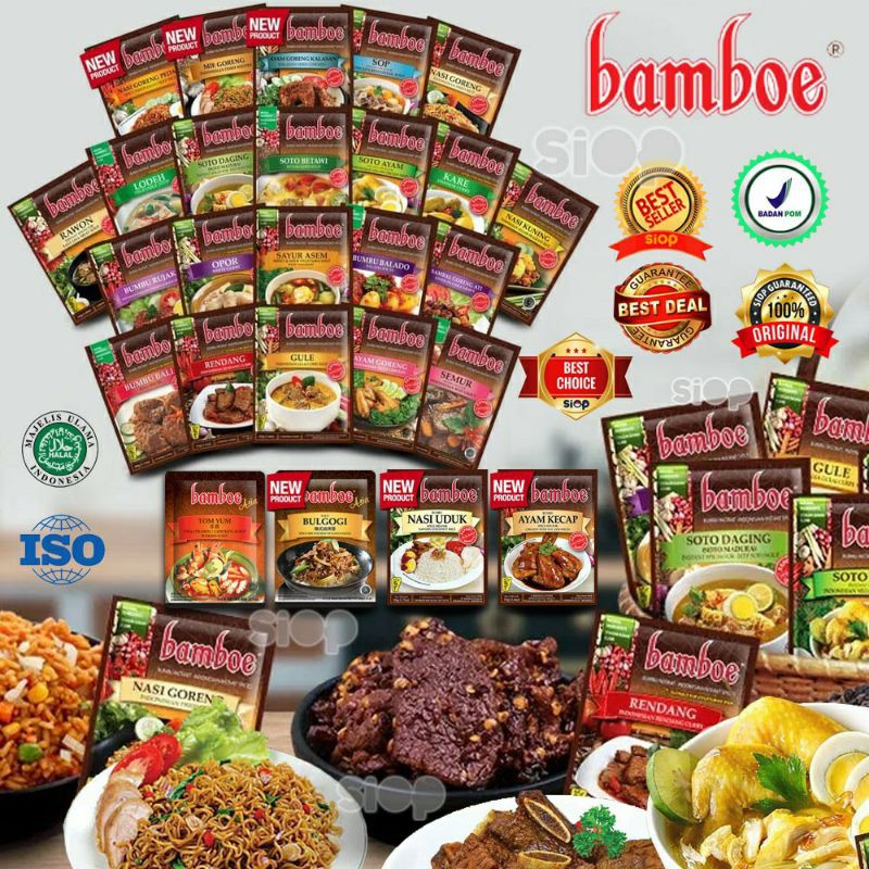 Jual BAMBOE BUMBU INSTAN 2 | Shopee Indonesia