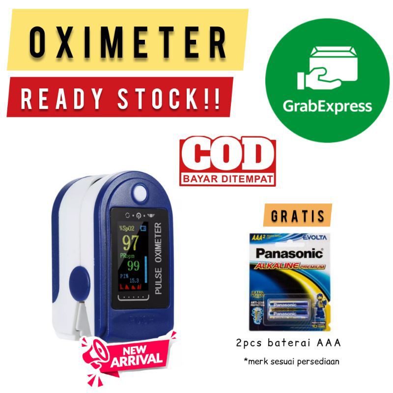 Jual oxymeter pulse/saturasi oksigen/oximeter fingertrip Indonesia ...