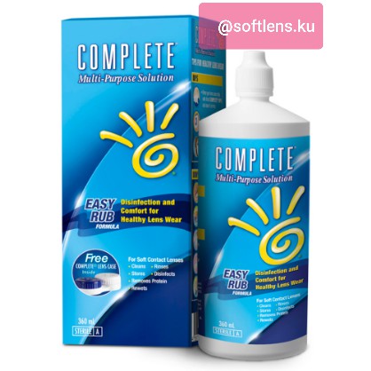 Jual Complete Easy Rub 360ml / Cairan Soflens Complete Easy-Rub 360ml ...
