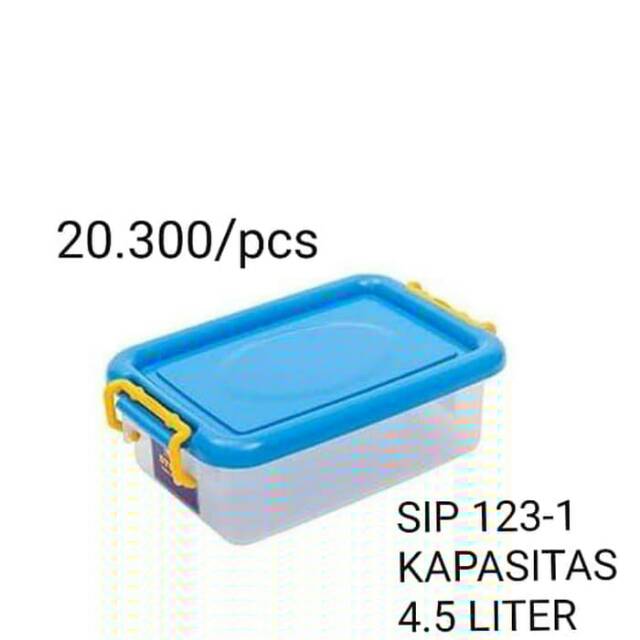STOCKY CONTAINER BOX 4.5 LITER SIP 123-1 | Shopee Indonesia