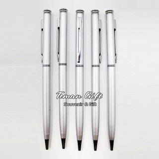 Jual Pen Paku Metal Pulpen Stainless Custom Laser Grafir Logo Nama Besi ...
