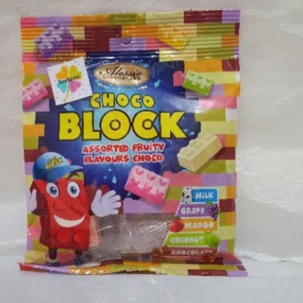 Jual Coklat Alessio Cioccolato Choco Block Assorted Fruity Flavours Chocolate Cokelat 35 gr dan ...