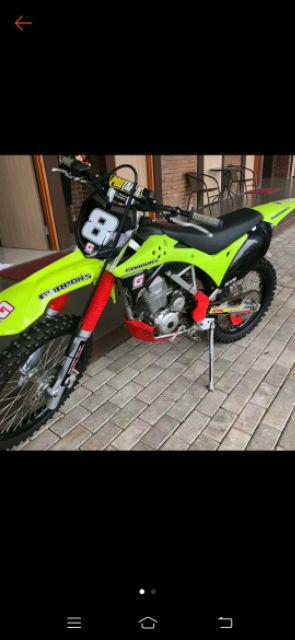 Body set klx gordon stabilo flow flo fluo Kawasaki | Shopee Indonesia