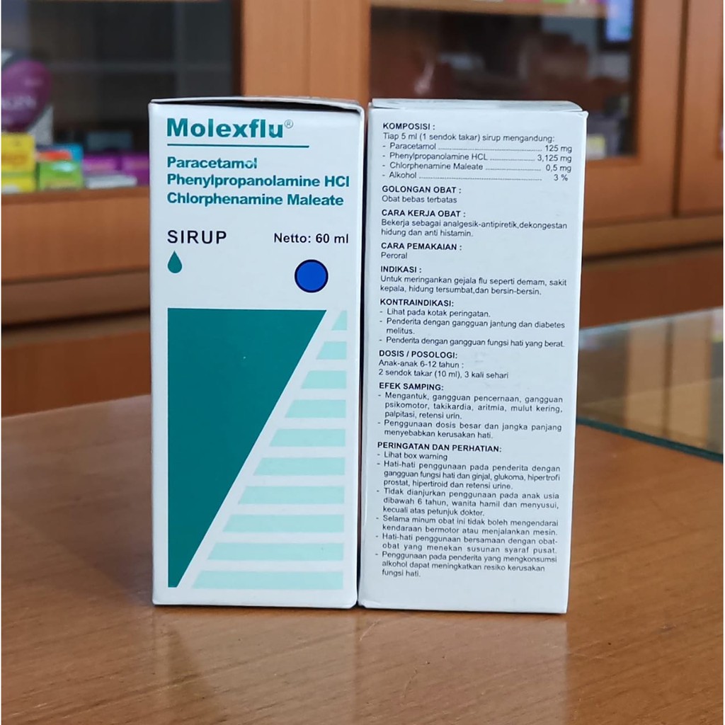 Jual Molexflu 60 ml | Shopee Indonesia
