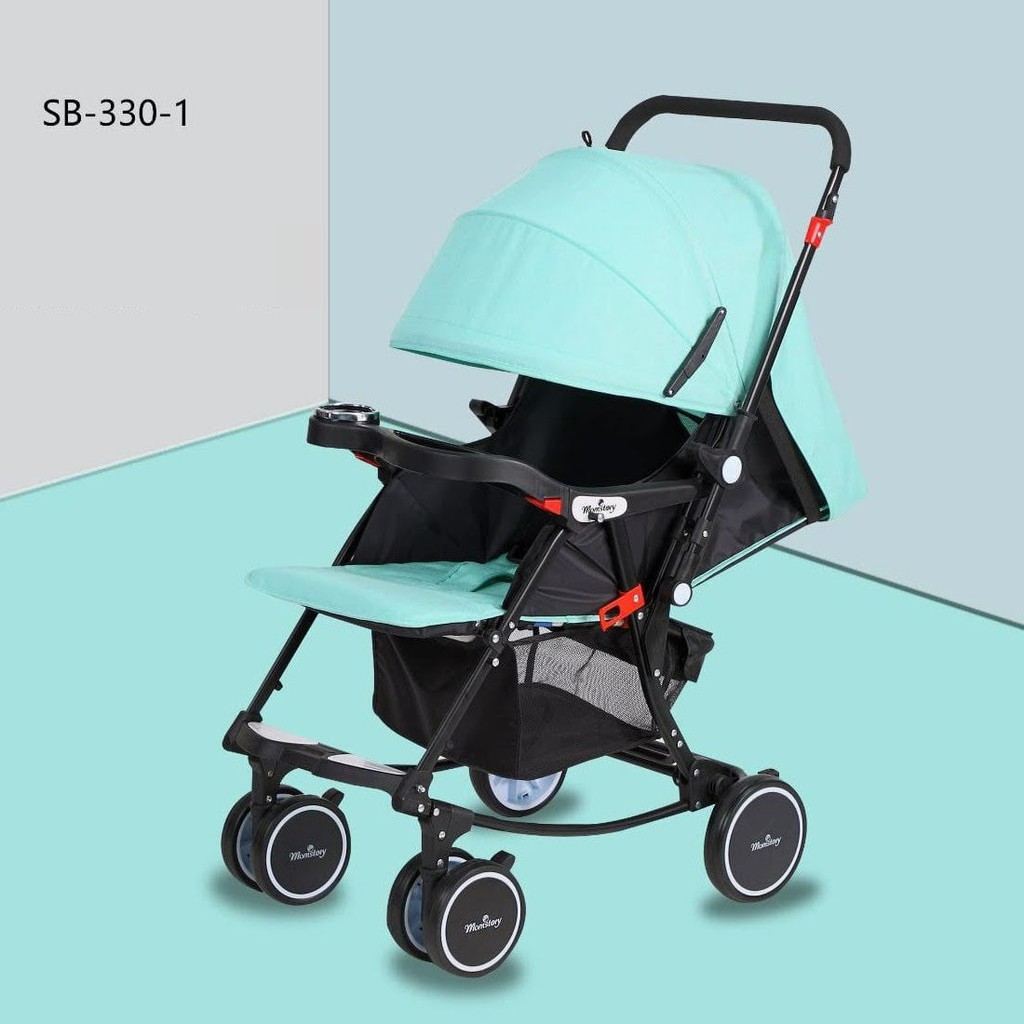 Jual Kereta Dorong Bayi Spacebaby SB330-1 New Born-20kg Hadap Depan ...