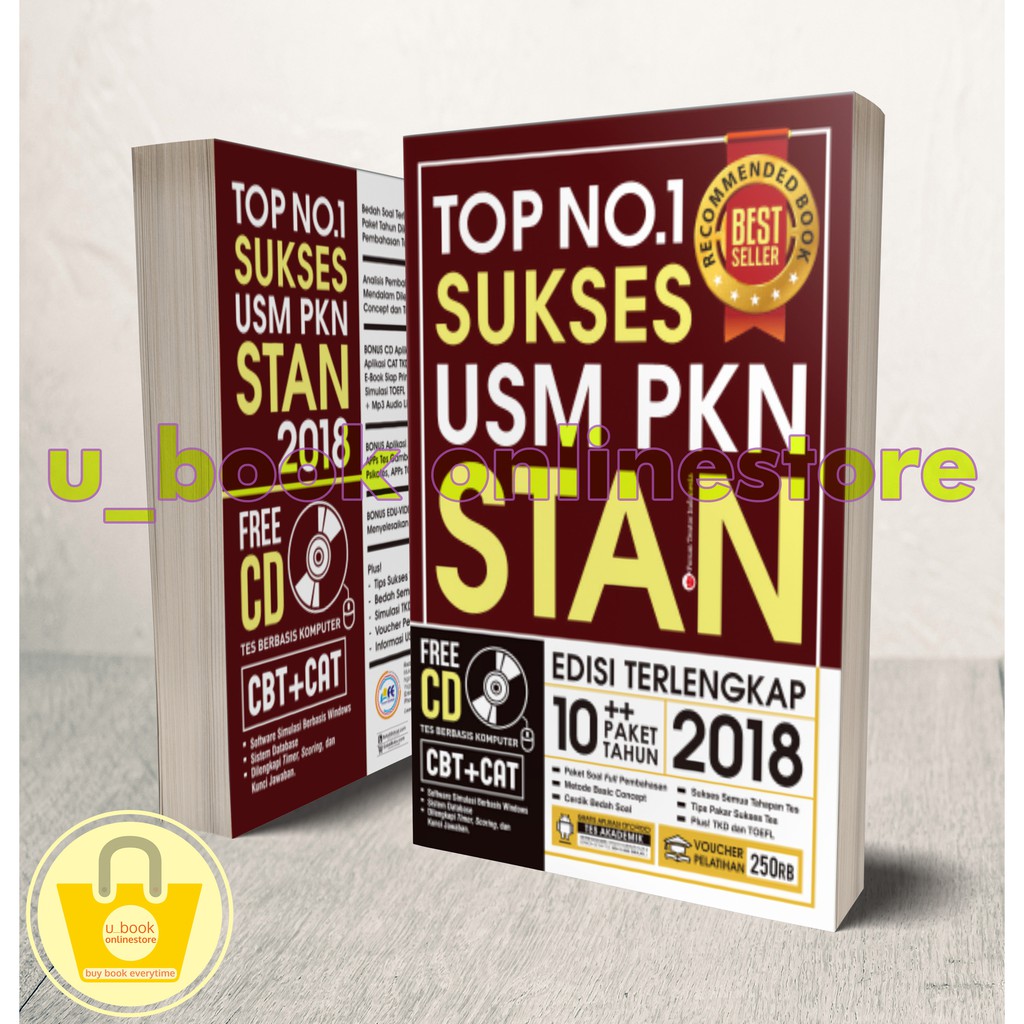 Jual BUKU TOP NO. 1 SUKSES USM PKN STAN (ORIGINAL BOOK+CD) | Shopee ... Jual BUKU TOP NO. 1 SUKSES USM PKN STAN (ORIGINAL BOOK+CD) | Shopee ...