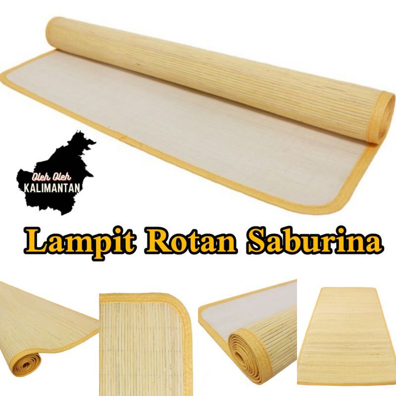 Jual Lampit Rotan 200x250 cm Karpet Tikar Rotan Kalimantan Indonesia ...