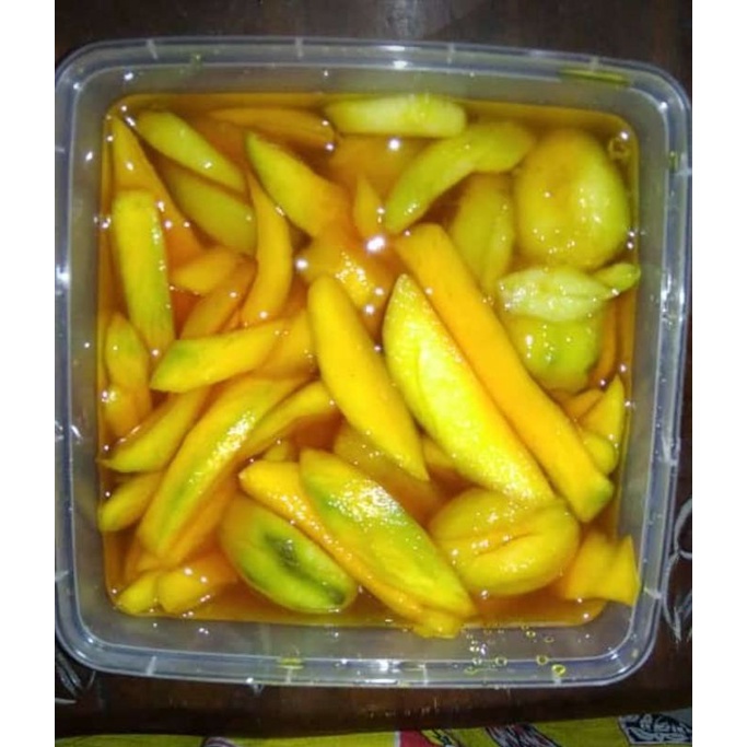 Jual manisan basah kedondong dan mangga mix 1 kg | Shopee Indonesia