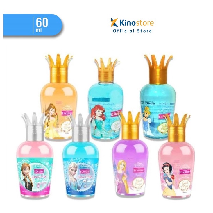 Jual Eskulin Kids Disney Princess Splash Cologne 60ml [Ariel Belle ...