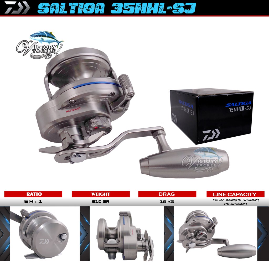 Jual REEL PANCING DAIWA SALTIGA 35 NHL - SJ | Shopee Indonesia