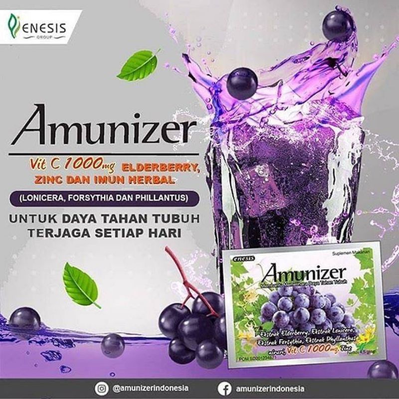 Jual Amunizer c1000 kemasan renceng isi 12 sachet @4gr | Shopee Indonesia