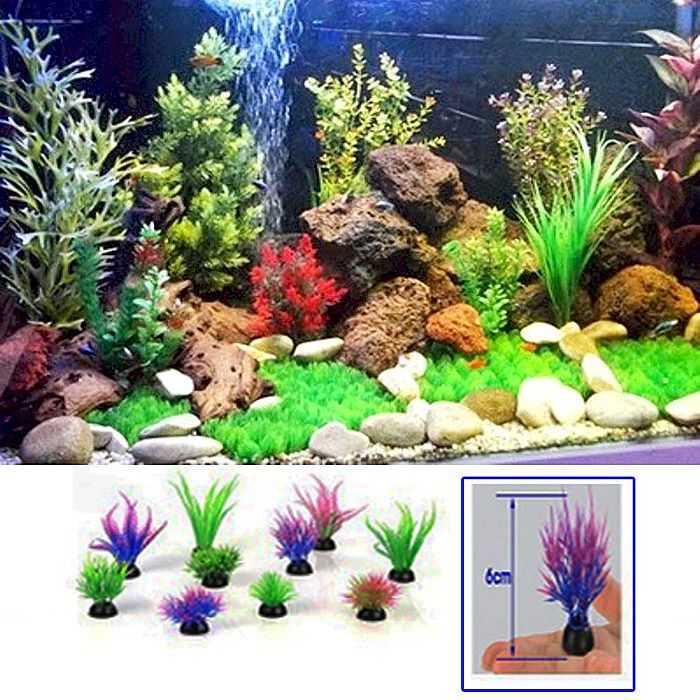 Jual Bunga Hias Aquarium Rumput Hias Akuarium Plastik Dekorasi | Shopee ...