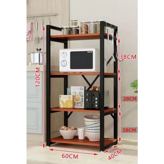 Jual rak dapur minimalis rak microwave dan rak open | Shopee Indonesia