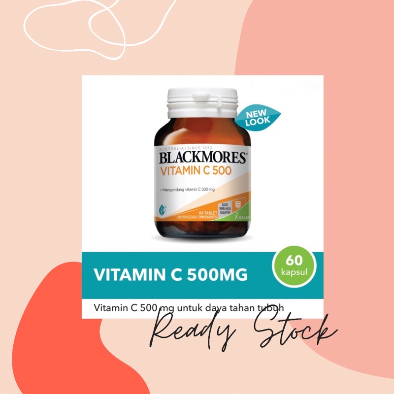 Jual Blackmores vit C 500mg (60tablet) Indonesia|Shopee Indonesia