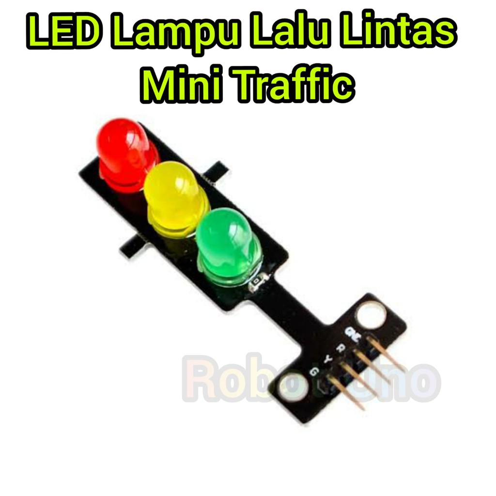 Jual LED Lampu Lalu Lintas Mini Traffic Light Module | Shopee Indonesia