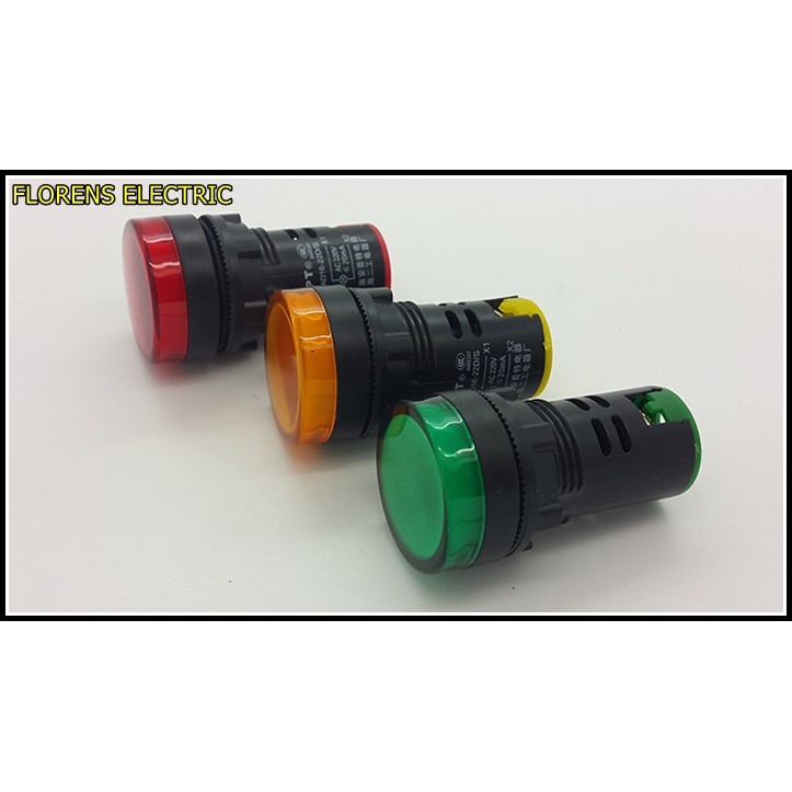 Jual Lampu LED Push/Knop/Switch Button Box Panel Listrik 220V | Shopee ...