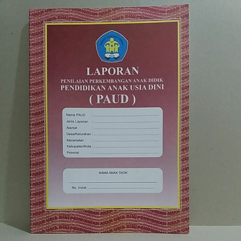 Jual Buku Laporan/Raport PAUD ukuran B5 Cetakan Terbaru | Shopee Indonesia