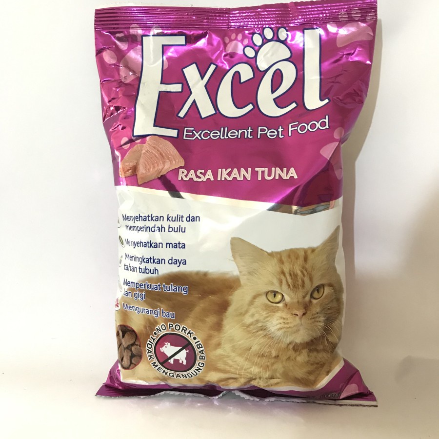 Jual MAKANAN KUCING EXCEL 500GRAM FRESH PACK - CAT FOOD EXCEL CHICKEN ...