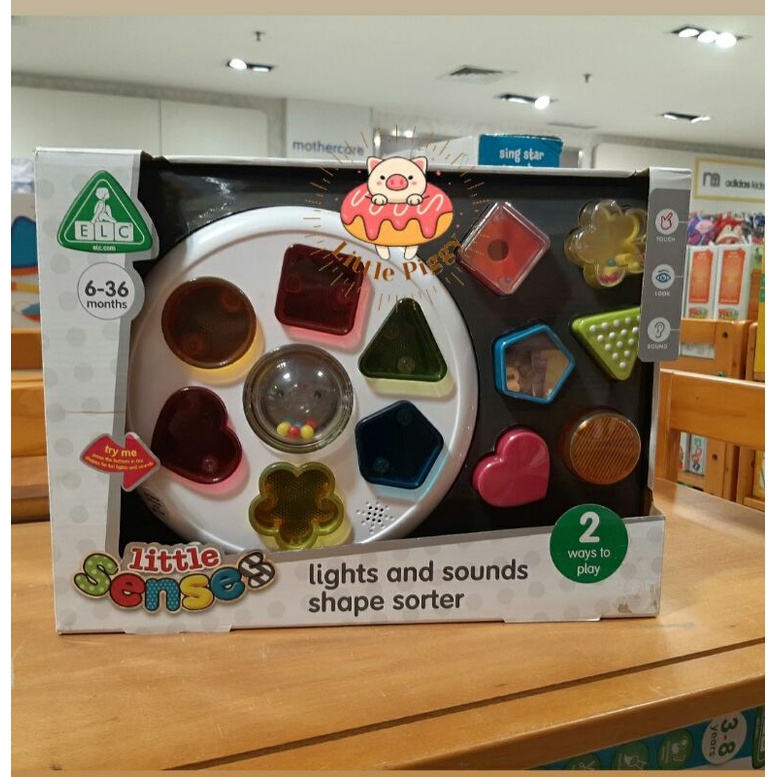 Jual ELC little senses light and sounds shape sorter | Shopee Indonesia