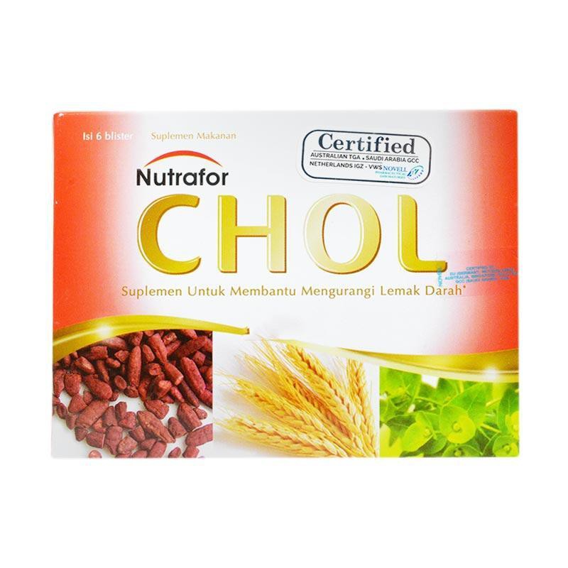 Jual Nutrafor Chol 6 Blister @10 Tablet / Supplement / Menurunkan ...