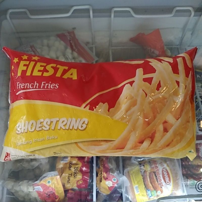Jual FIESTA FRENCH FRIES SHOESTRING KENTANG GORENG 1 kg | Shopee Indonesia